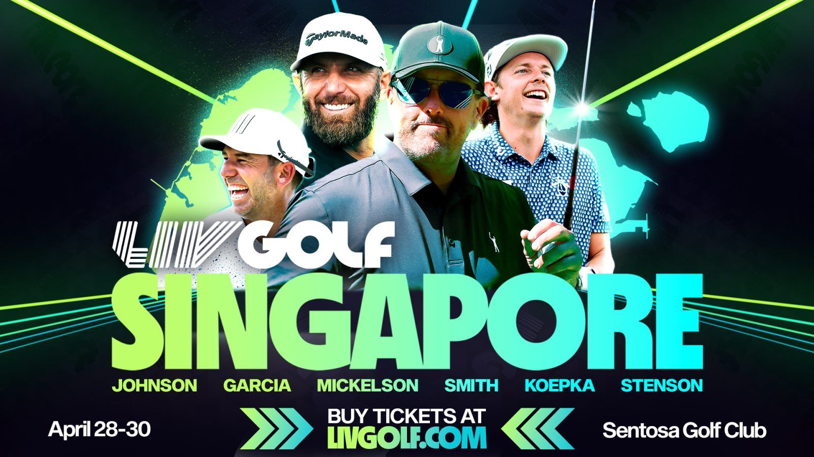 Sentosa Golf Club revealed as LIV Golf venue for 2023