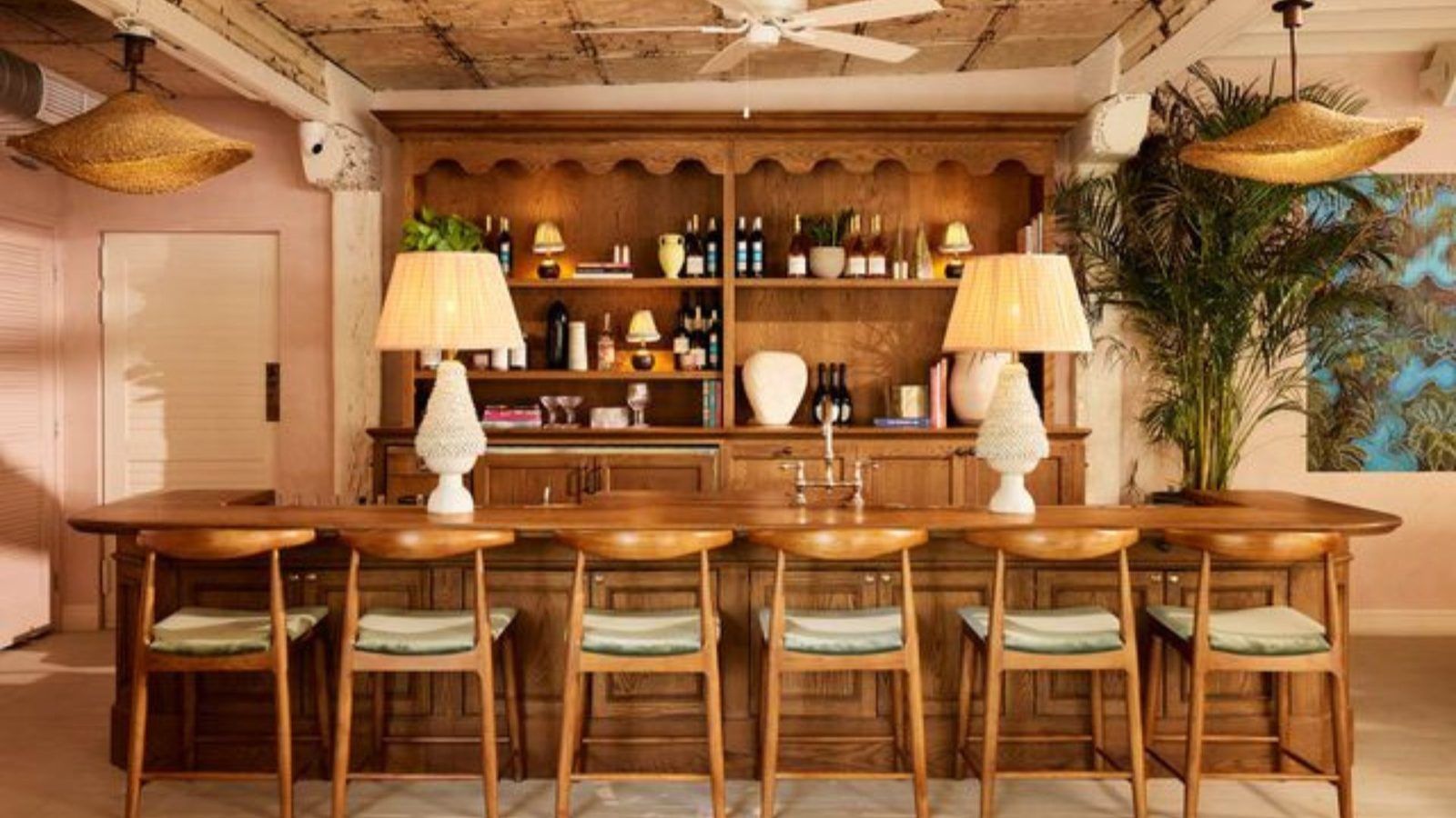 Inside the Soho Miami Pool House, before the official opening on 15 April