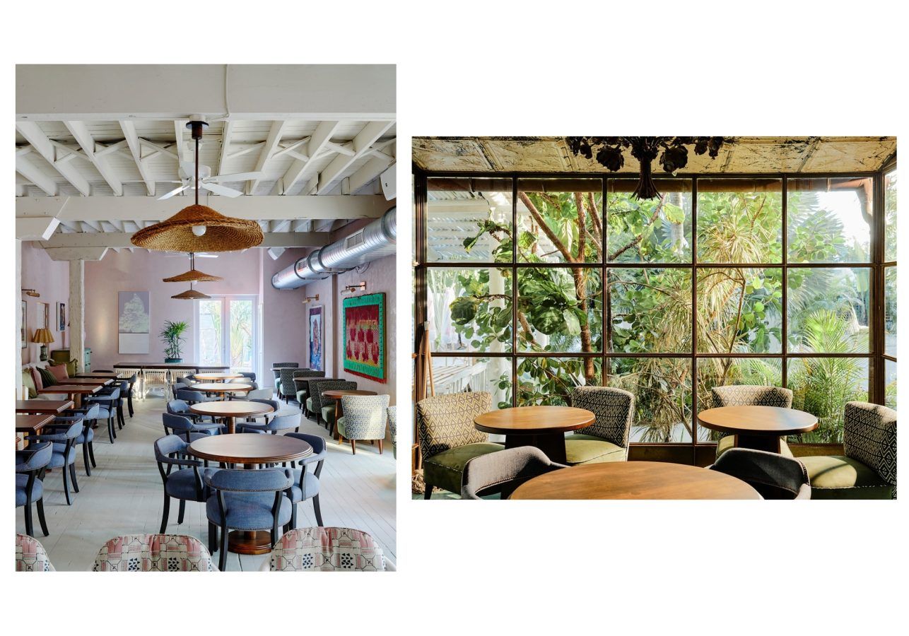 Inside the Soho Miami Pool House, before the official opening on 15 April