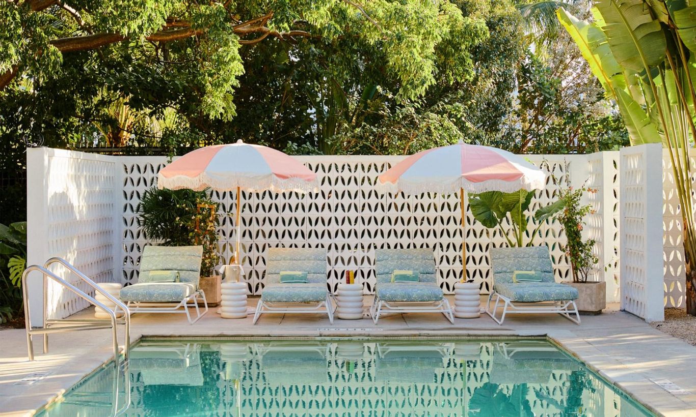 Inside the Soho Miami Pool House, before the official opening on 15 April
