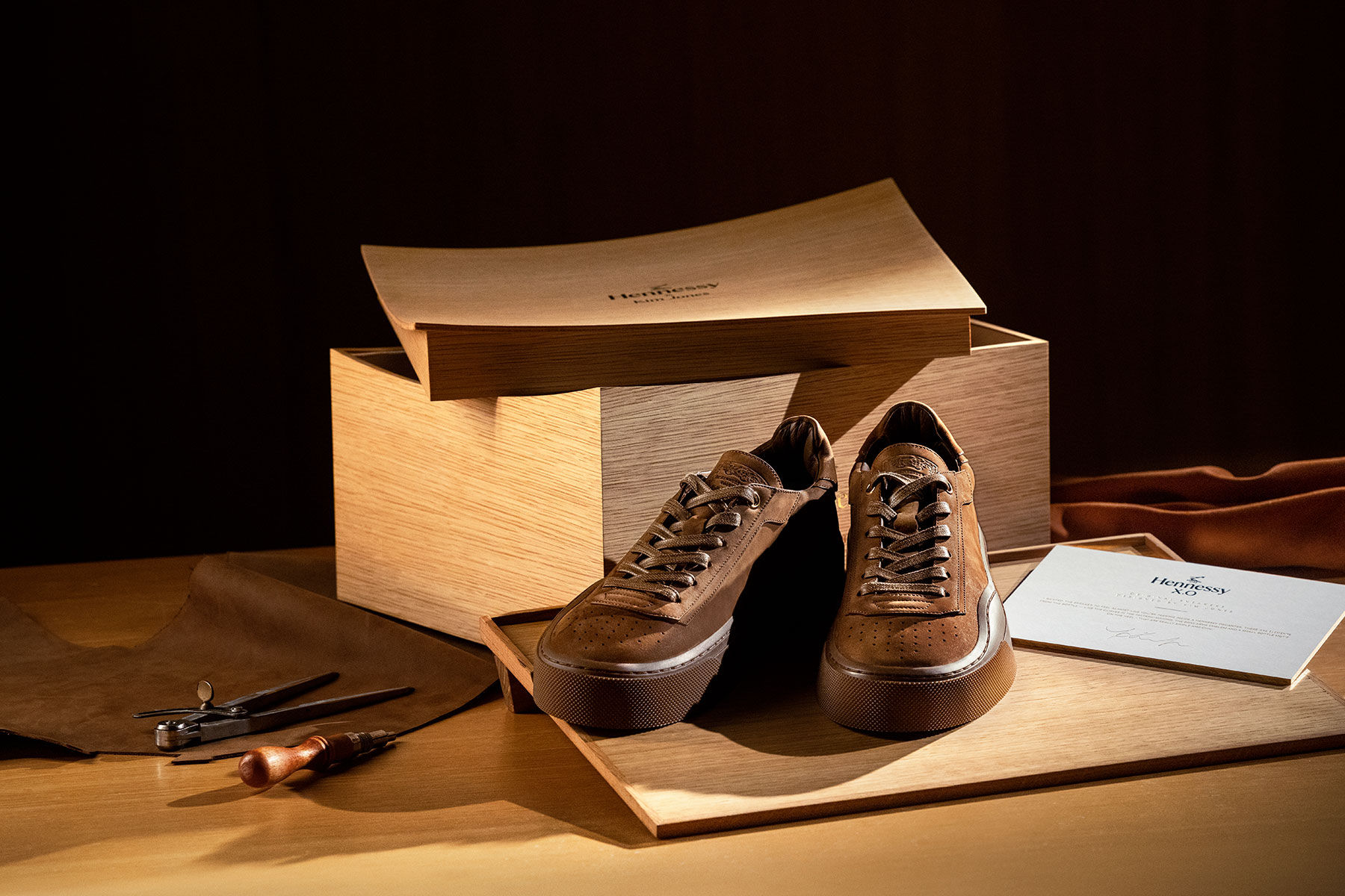 Kim Jones and Hennessy X.O debut limited-edition Cognac and sneakers