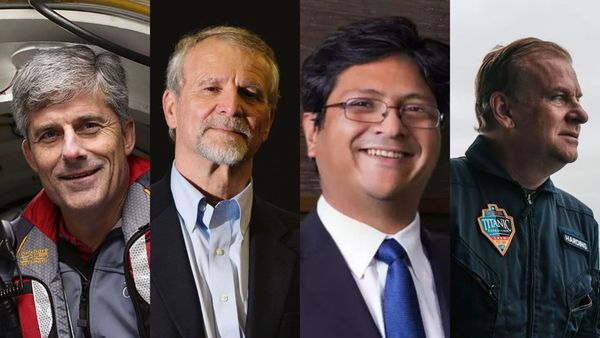 Who are the passengers on board Titan, the missing Titanic submarine?