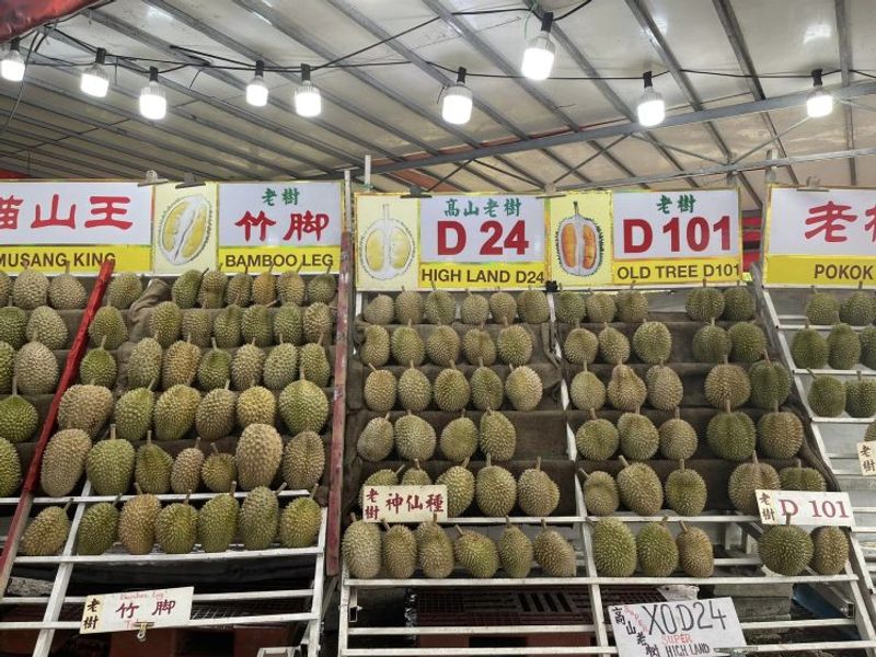 10 stalls for the best durian in Kuala Lumpur and Selangor today