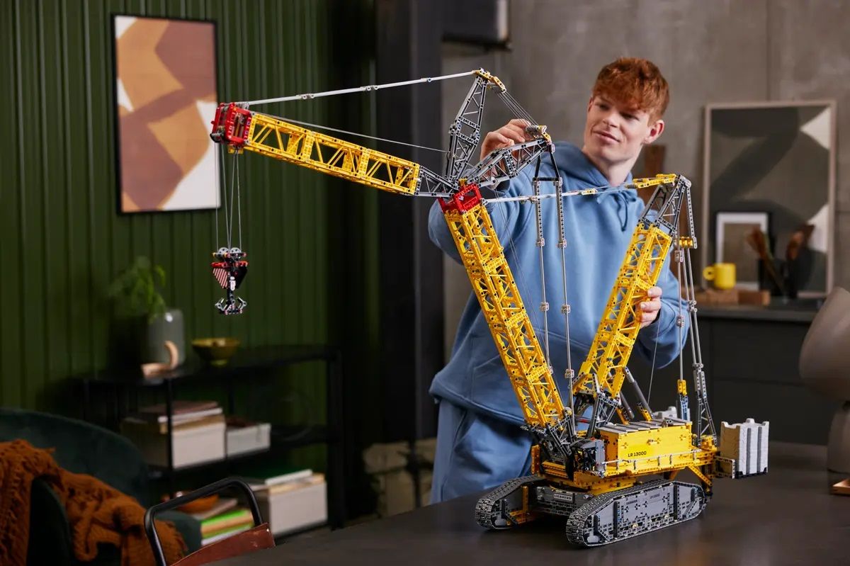 LEGO's new Liebherr crane model is its most expensive Technic set