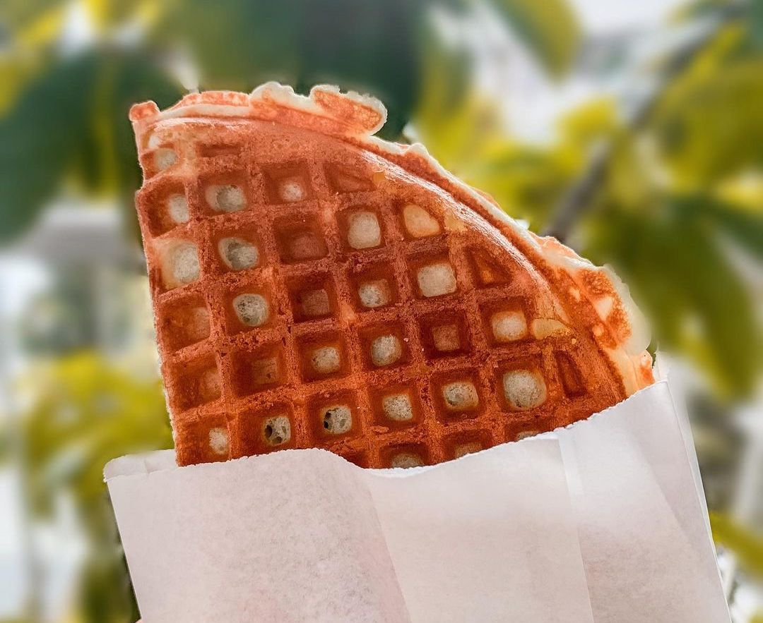 Pandan Waffle