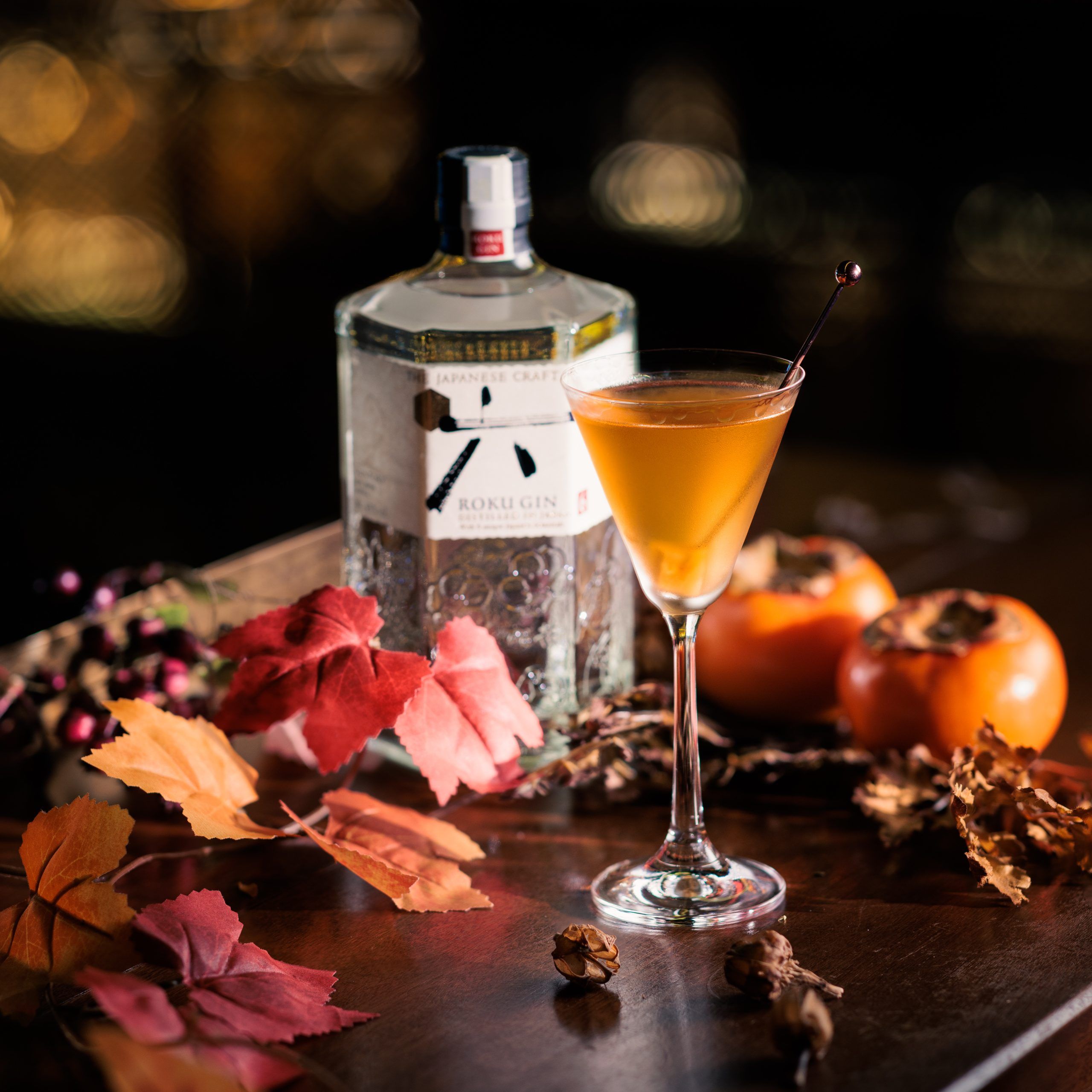 Jigger & Pony stars persimmon in three House of Suntory autumn cocktails