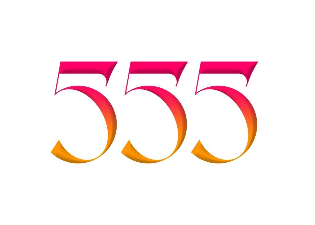 Angel number 555: Meaning and effects in relationships, career, health