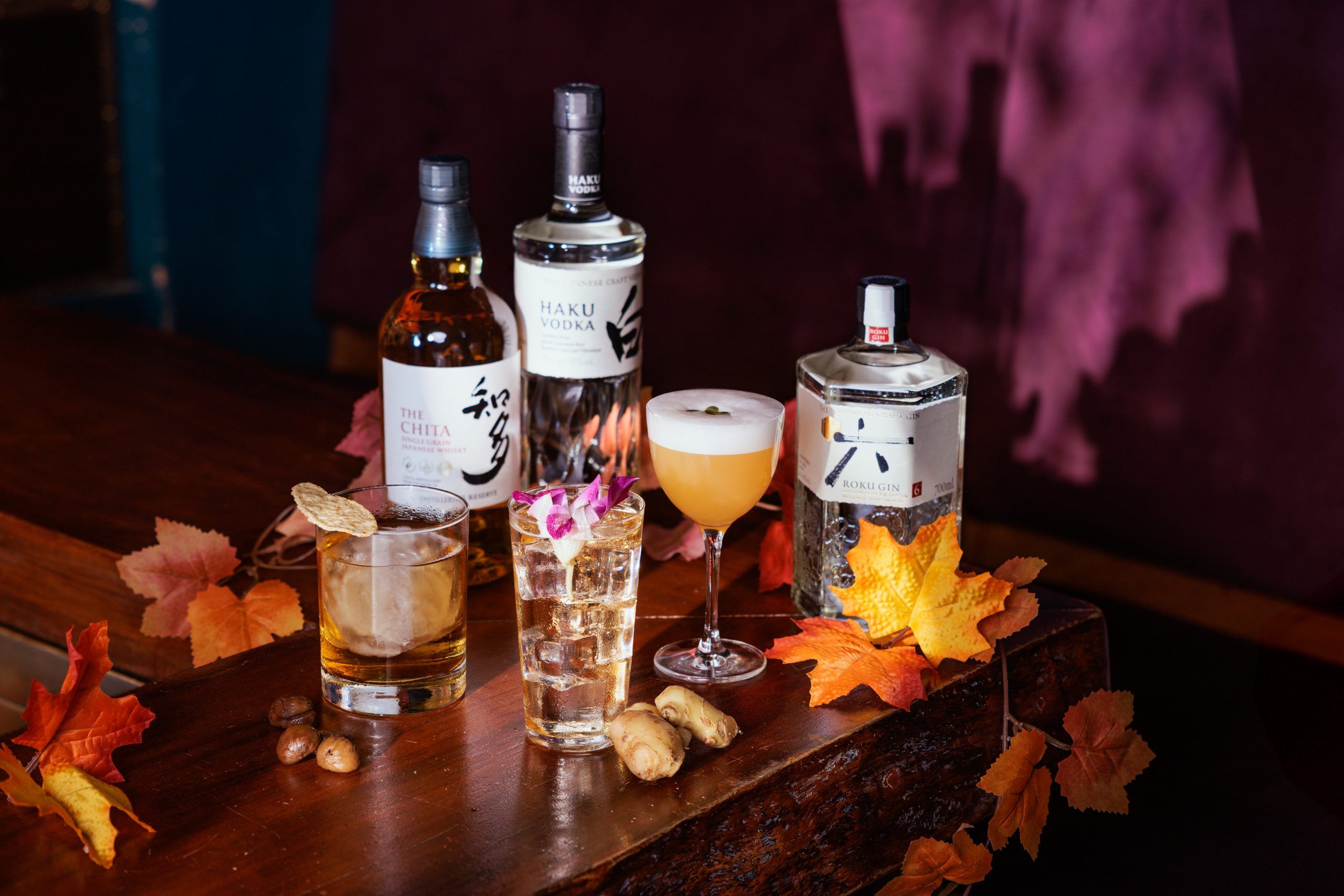 New bar SSAL shows its mastery with House of Suntory autumn cocktails