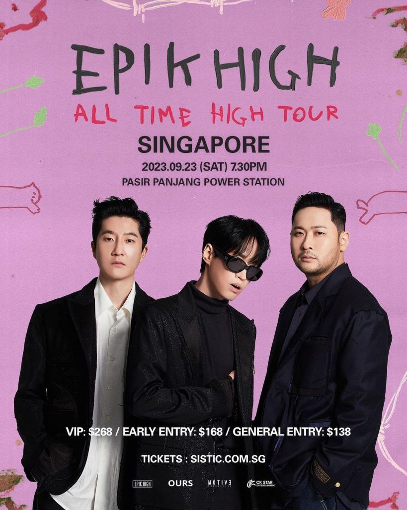 Epik High 'All Time High Tour' in Singapore: Tickets, dates and more