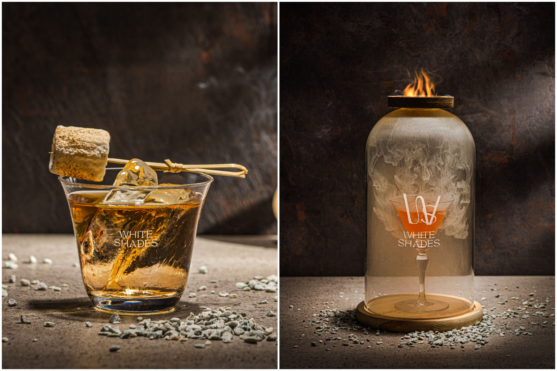 White Shades radiates all spectrums of alcohol, from ice cream to cocktails