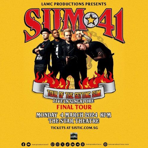 Sum 41 in Singapore 2024: Details of band's final tour before disbanding