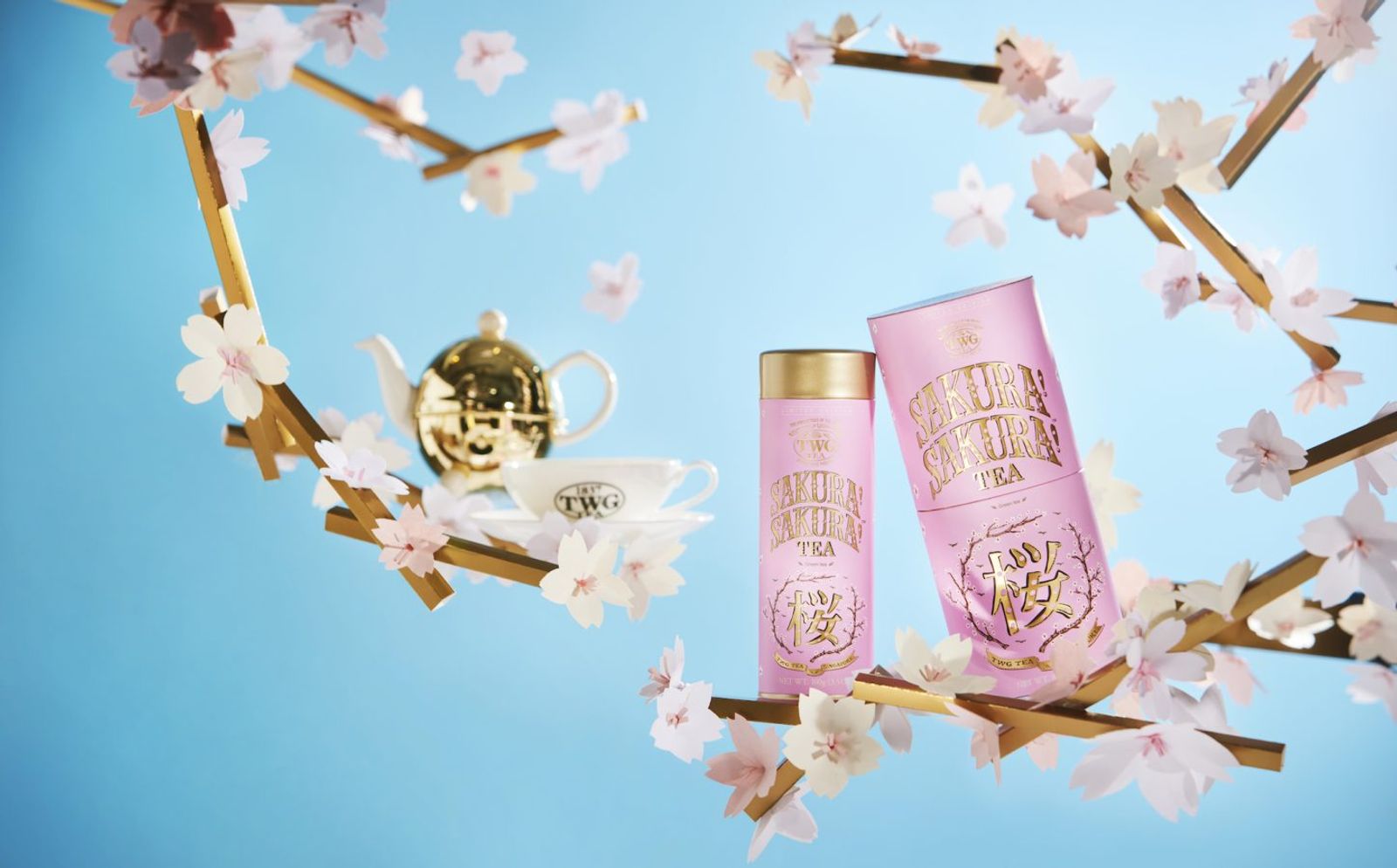 TWG's Sakura! Sakura! series is a celebration of Kyoto's beautiful spring