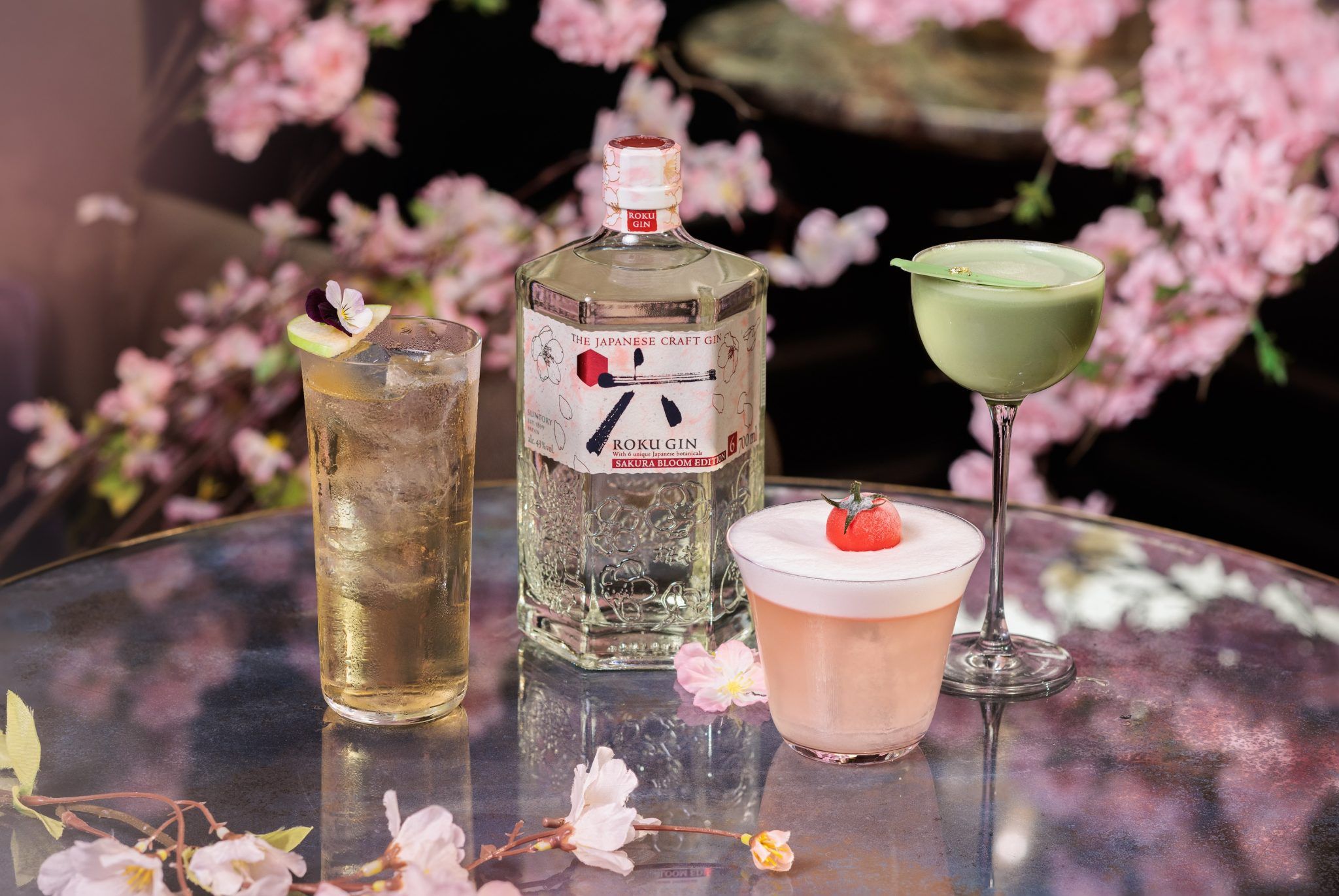 Roku Gin Sakura Bloom Edition is peak cherry blossom festival in Japan