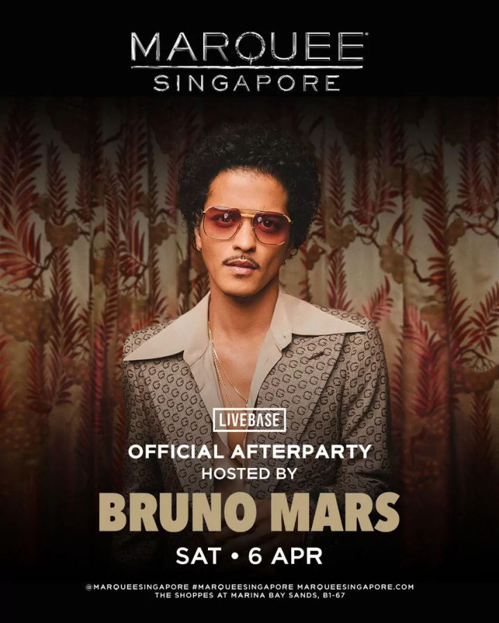 Bruno Mars Singapore 2024 Concerts How To Get There Setlist And More