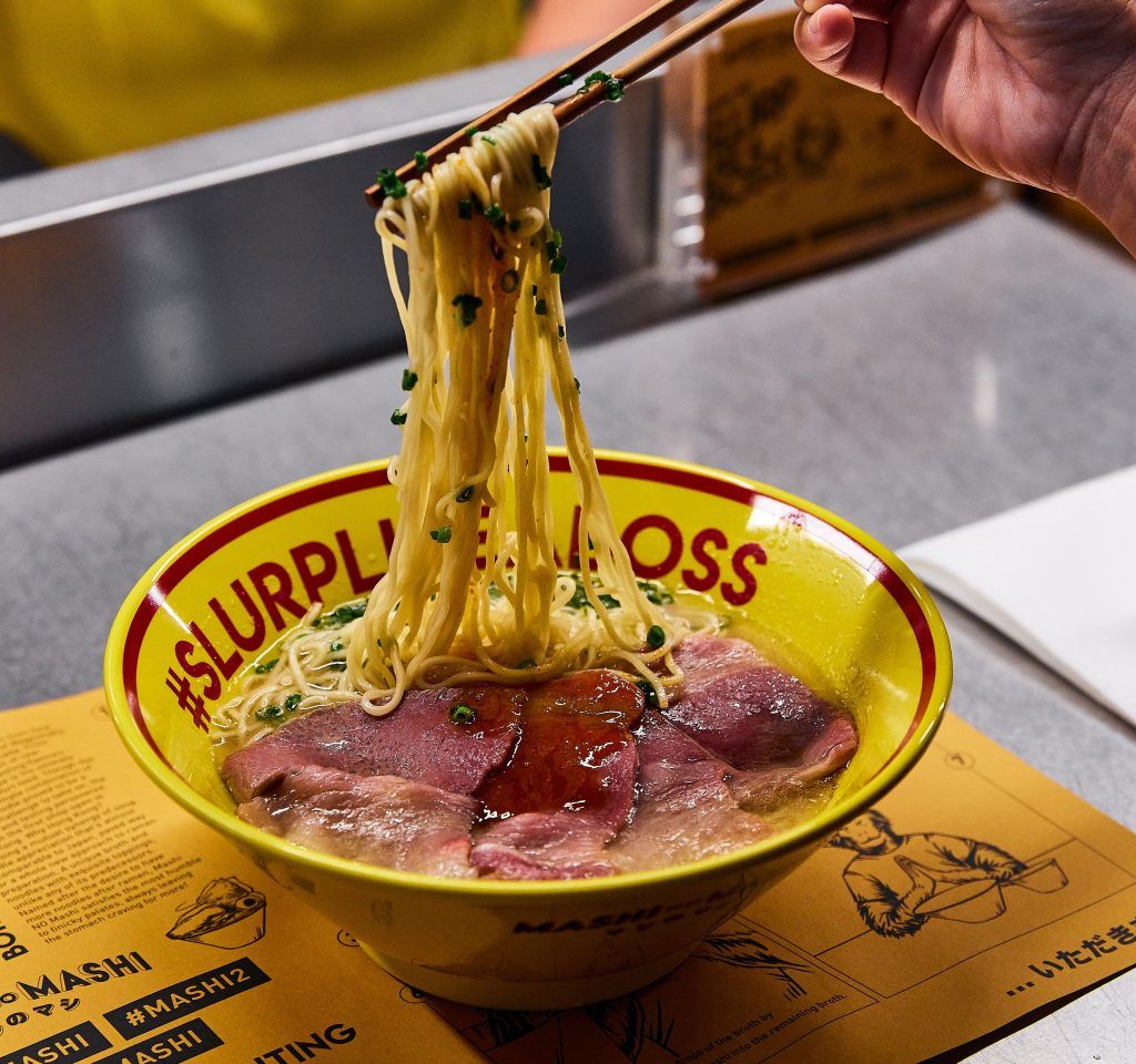 Mashi No Mashi Singapore has wagyu versions of ramen and bak kut teh