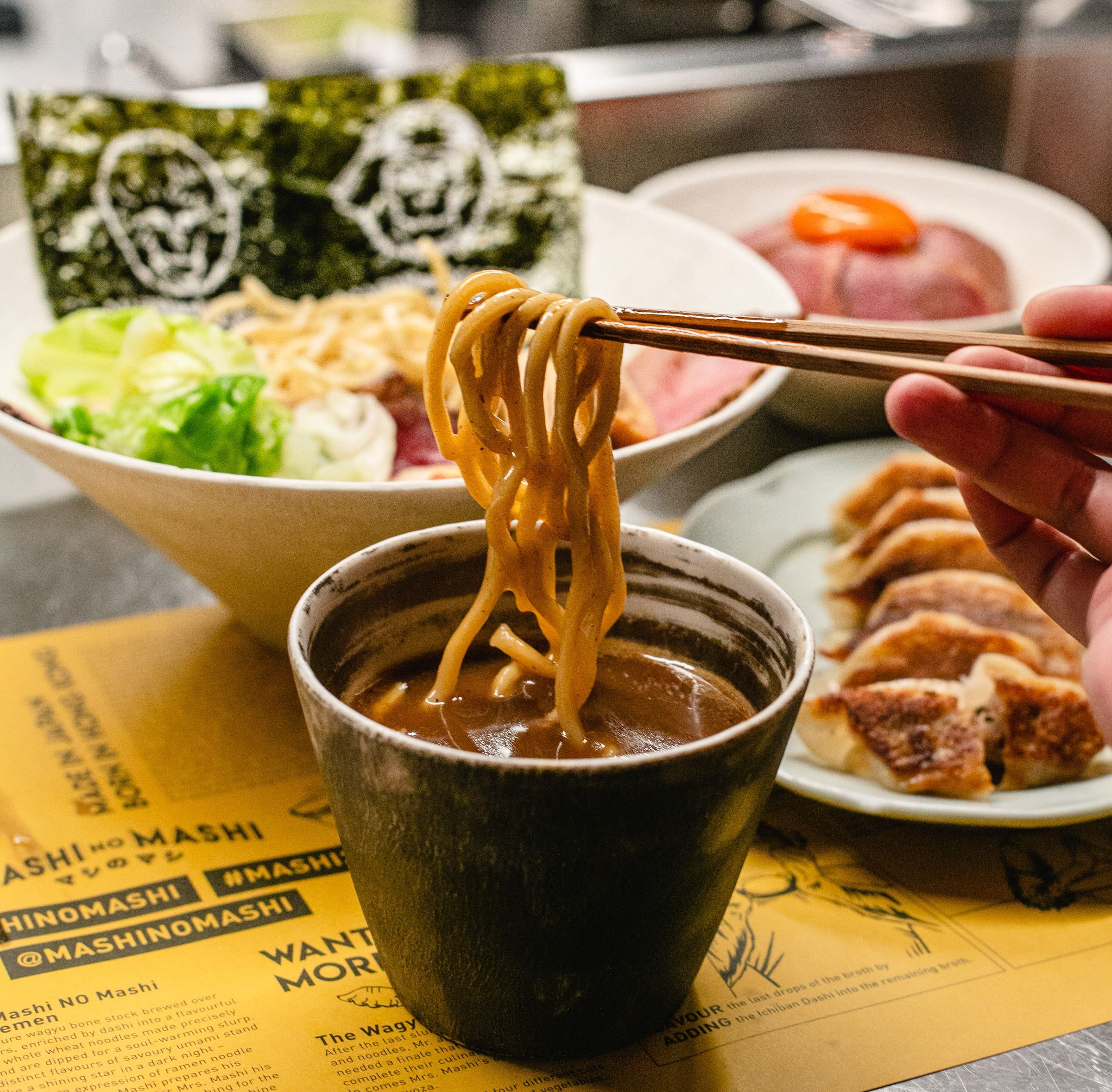 Mashi No Mashi Singapore has wagyu versions of ramen and bak kut teh