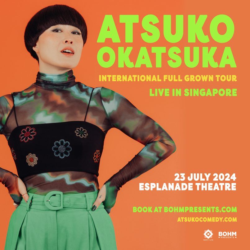 Comedian Atsuko Okatsuka in Singapore: Tickets & venue of July show