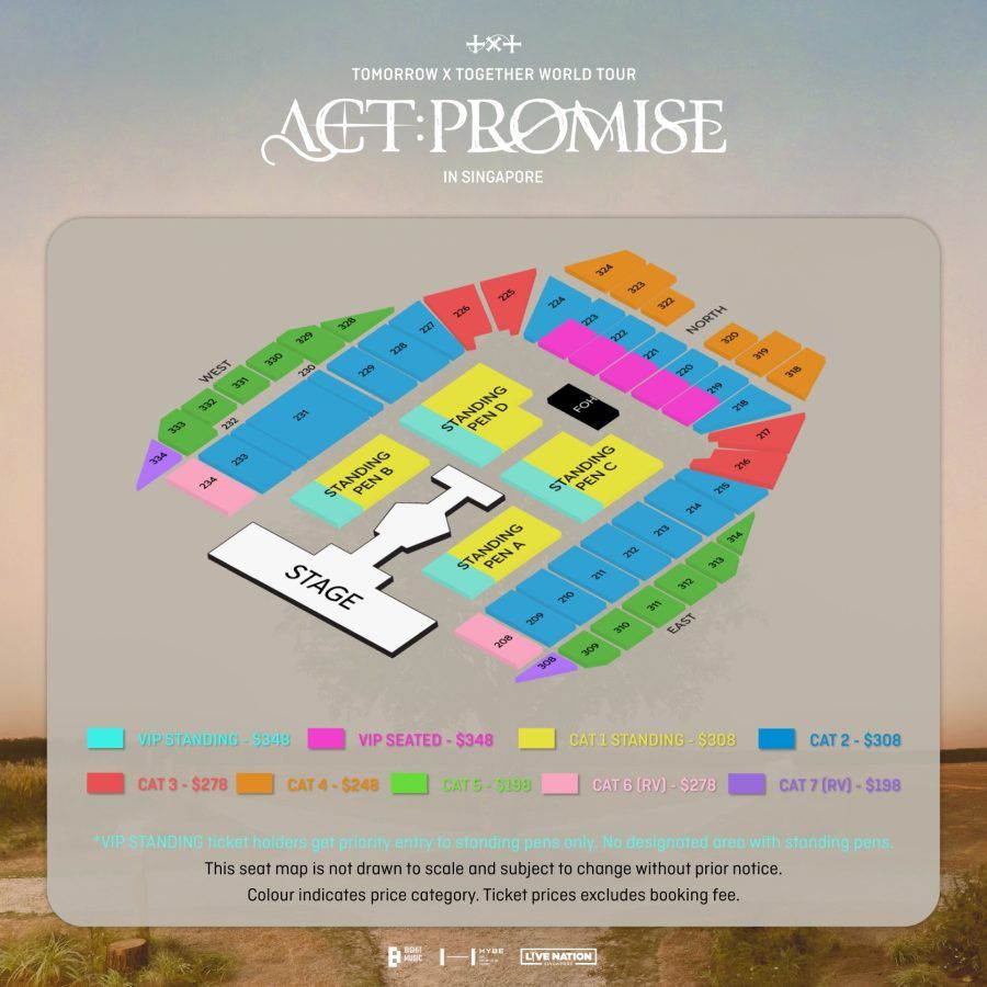 TXT Singapore 2024 concert – Tomorrow by Together Act: Promise details