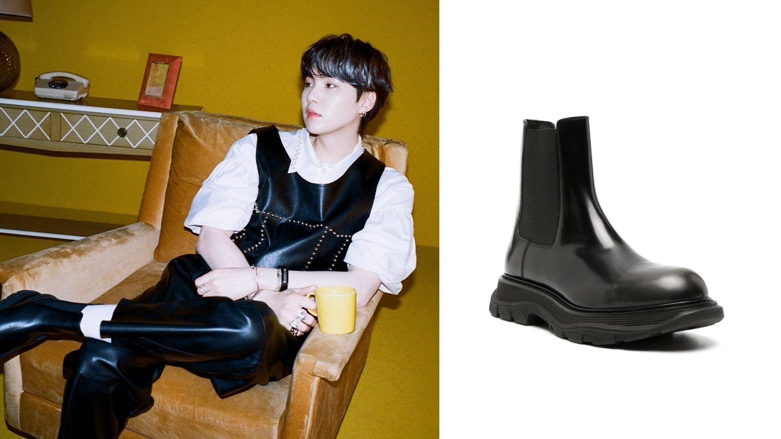 Step into the designer shoes of BTS Suga