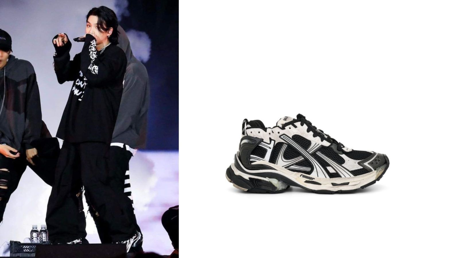 Step into the designer shoes of BTS Suga