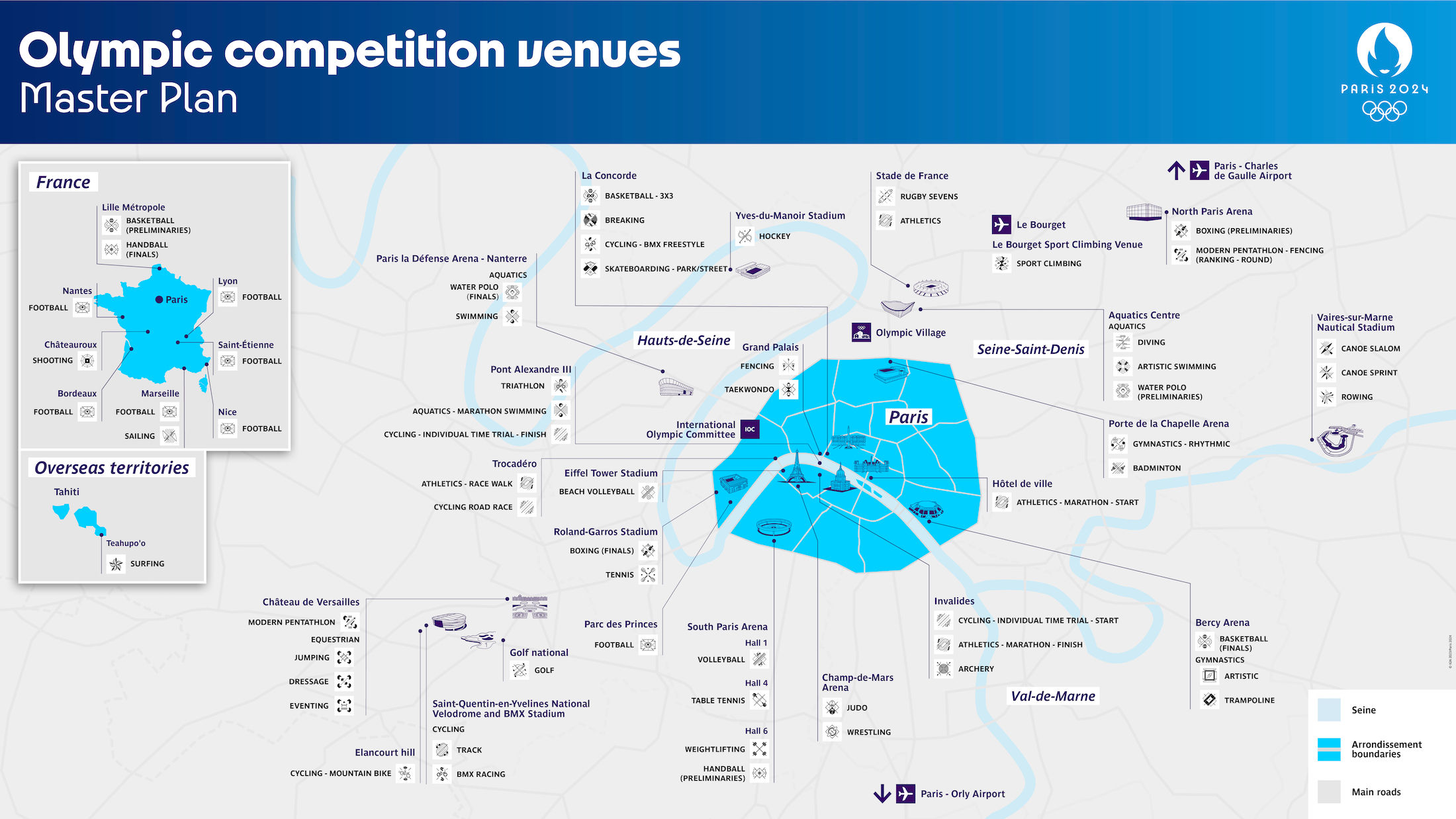 Paris Olympics 2024 locations: 5 famous sites turned sporting venues
