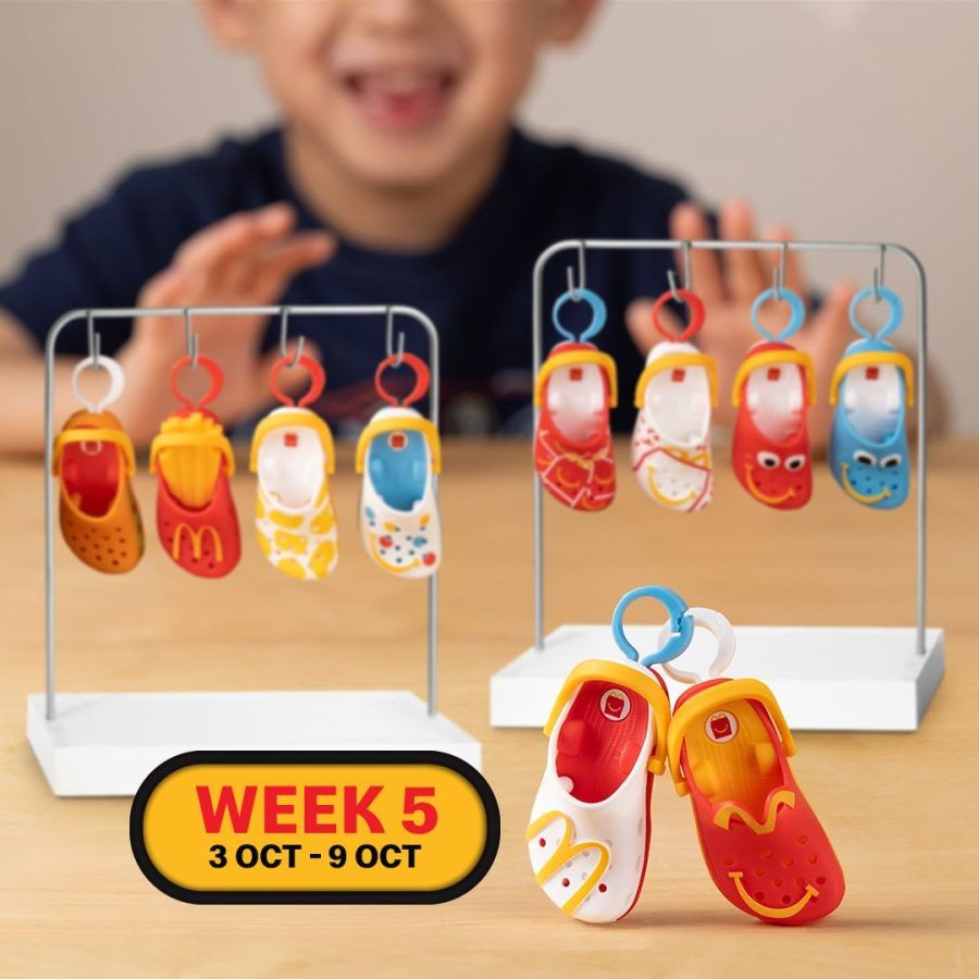 McDonald's Singapore drops Crocs Clips keychain as Happy Meal Toys