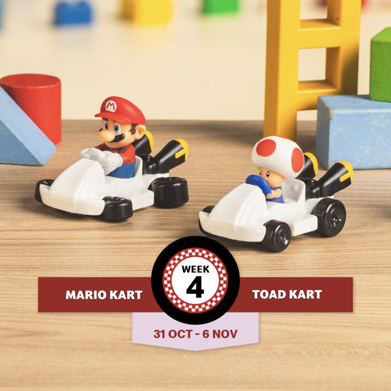 Mario Kart arrives at McDonald's Singapore as exclusive Happy Meal toys