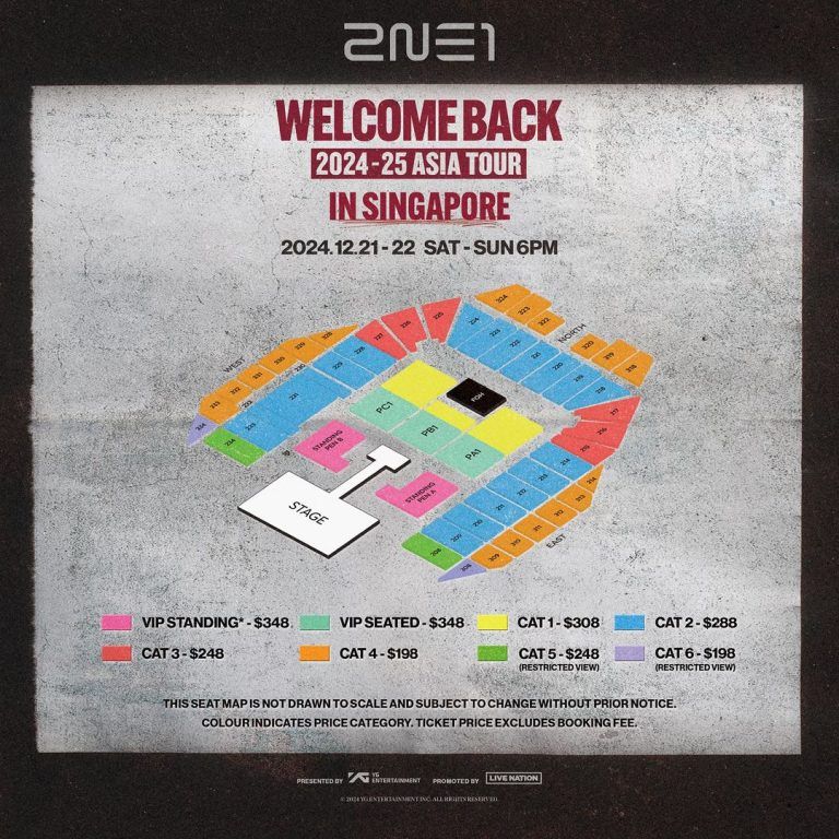 2NE1 2024 Singapore concert details: Ticket prices, venue, and more info