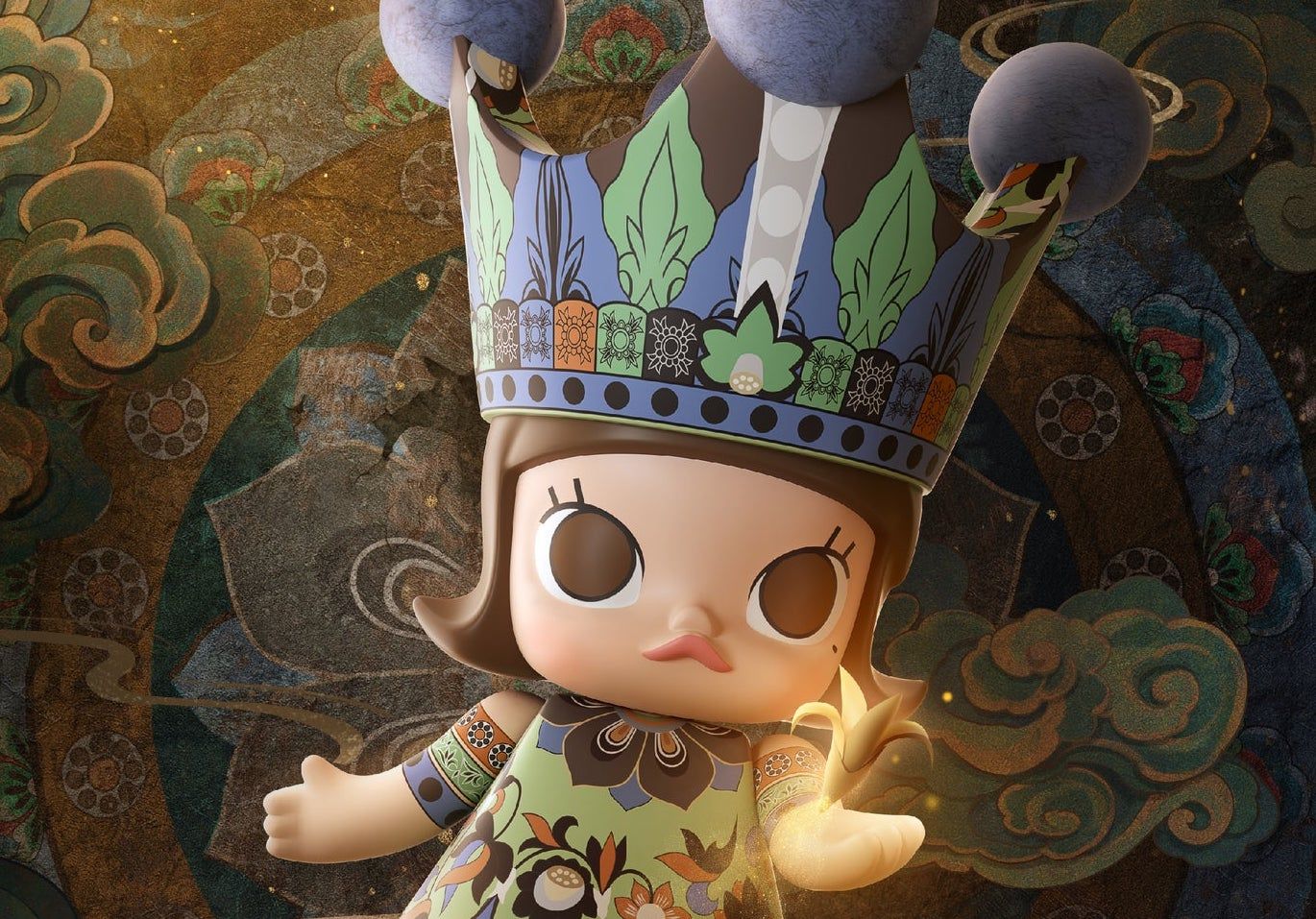 What is Mega Royal Molly, the latest toy figurine craze at Pop Mart?