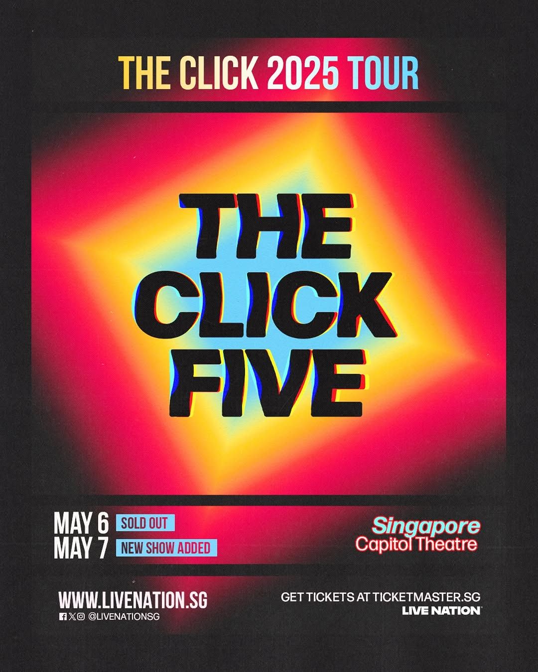 The Click Five adds 2nd show in Singapore 2025: Tickets and tour details