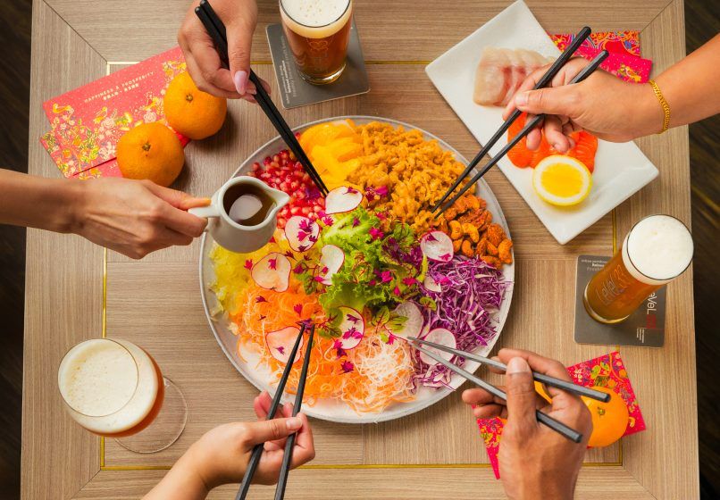 Yu sheng 2025: the best lo hei platters for Chinese New Year 2025