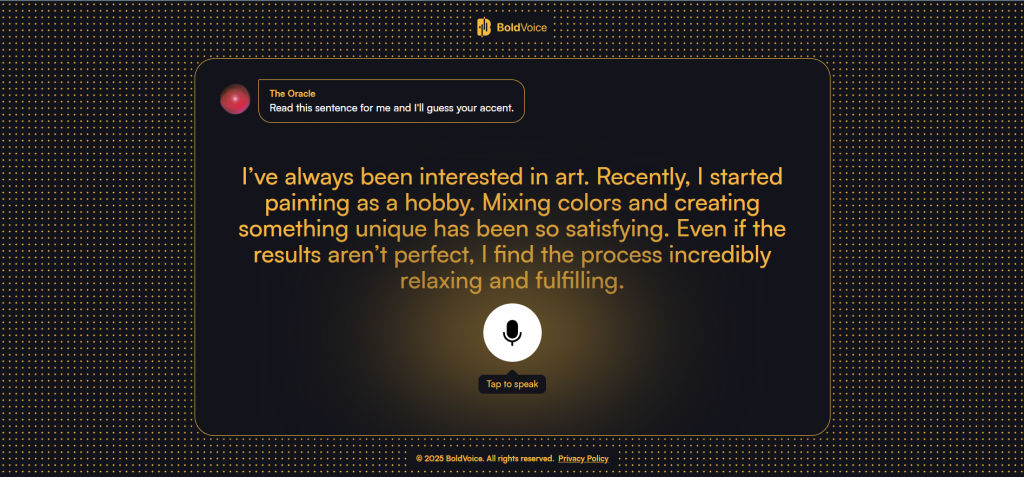 How to use BoldVoice Accent Oracle AI guesser to trace your accent | LSA SG