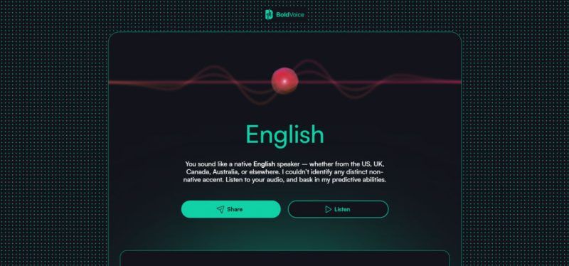 How to use BoldVoice Accent Oracle AI guesser to trace your accent | LSA SG