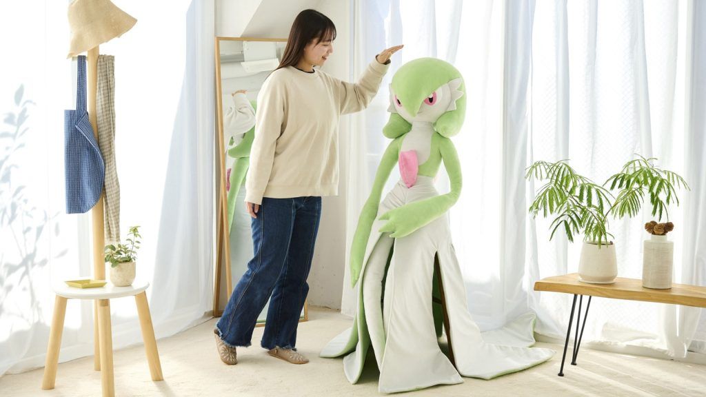 This life-sized Pokémon Gardevoir plush toy is raising eyebrows ...