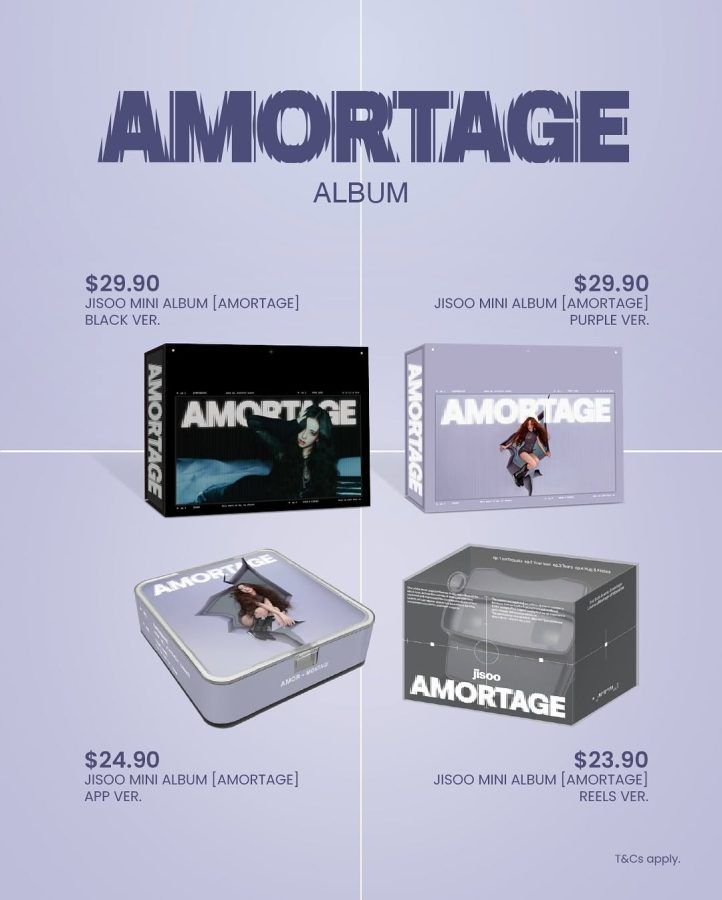 BLACKPINK's JISOO will be in Singapore at the AMORTAGE pop-up store on 7 Mar