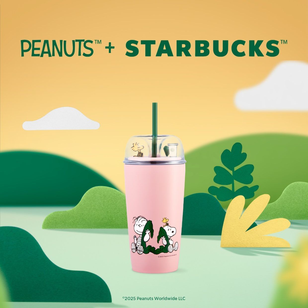 Starbucks x Peanuts 2025 collab: Joe Kind Snoopy merchandise & details