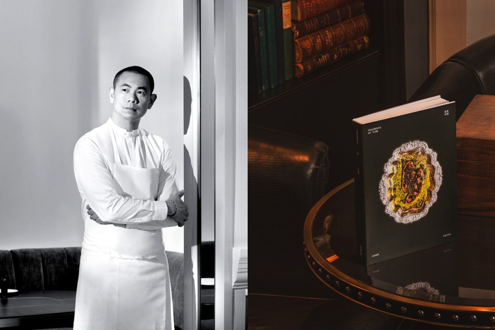 Chef André Chiang launches new book through Raffles Writer’s Residency