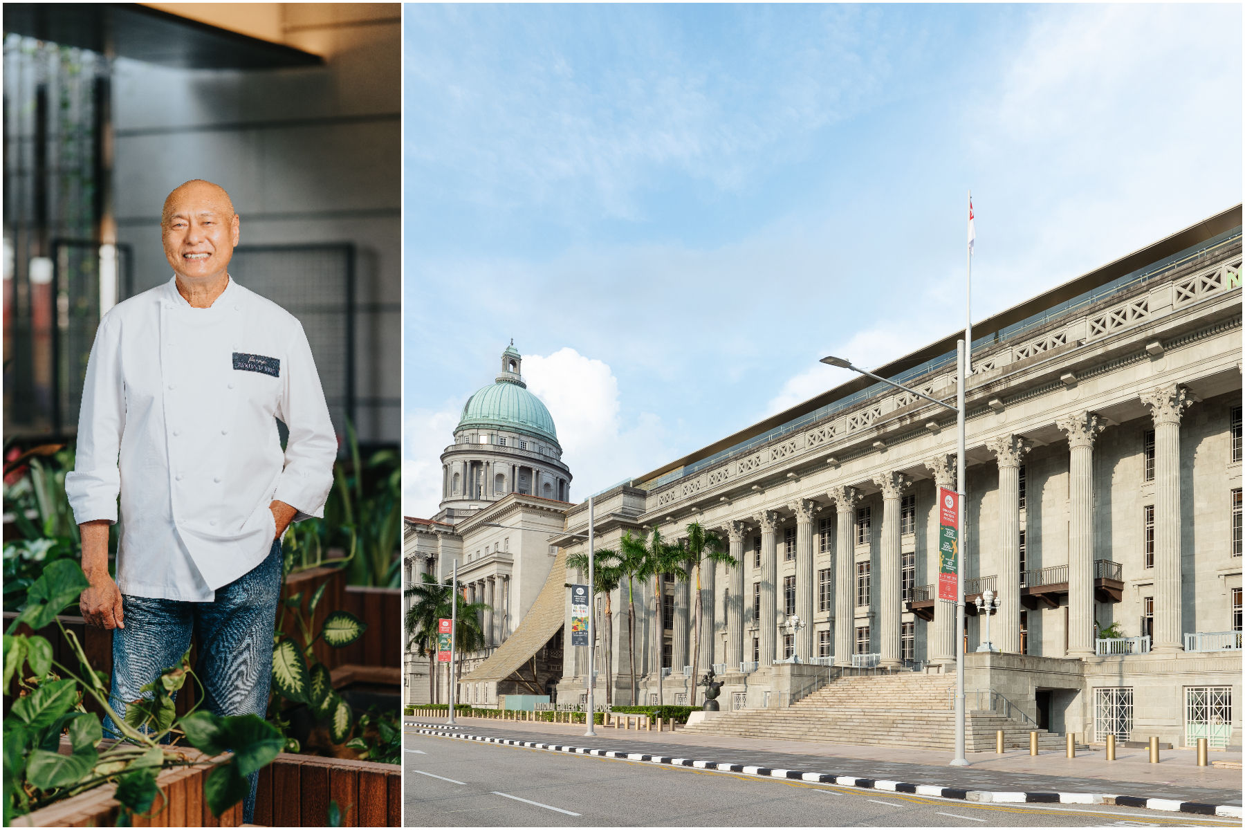 Damian D'Silva opening Rempapa and new restaurant at National Gallery