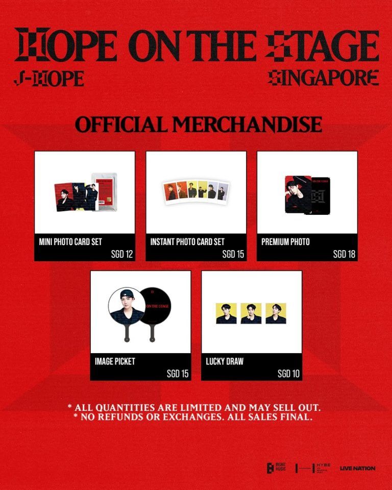 j-hope 2025 Singapore concert guide: Merchandise, setlist & more details