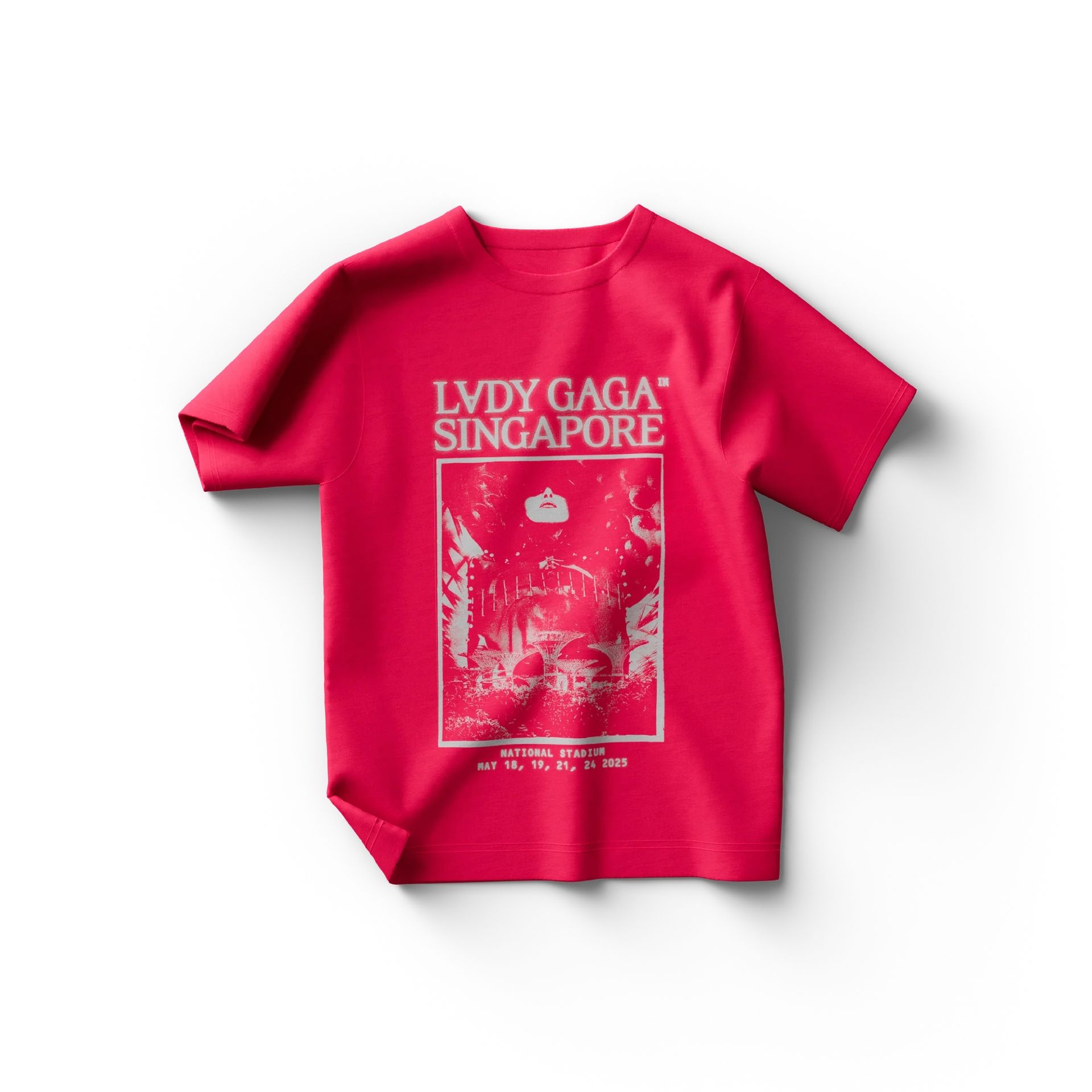 Lady Gaga official Singapore Mayhem merchandise – First look and prices