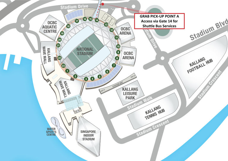 Grab will provide free Post-Concert Shuttle Bus services after Lady ...