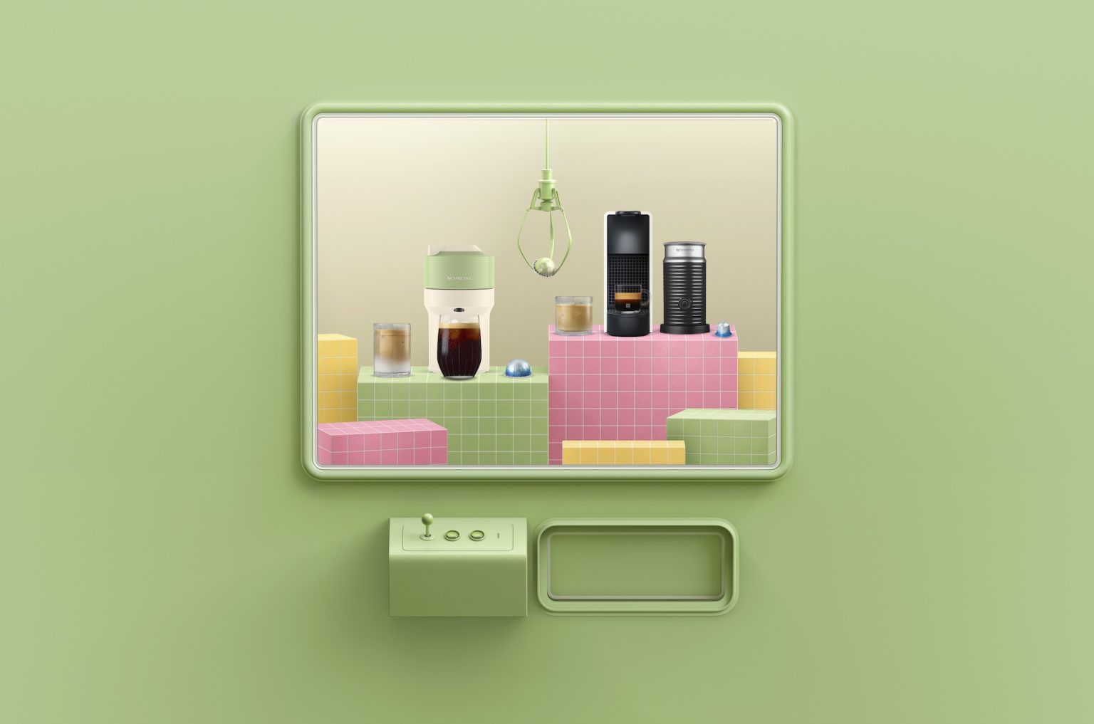 The Nespresso Summer 2025 collection is inspired by pistachio