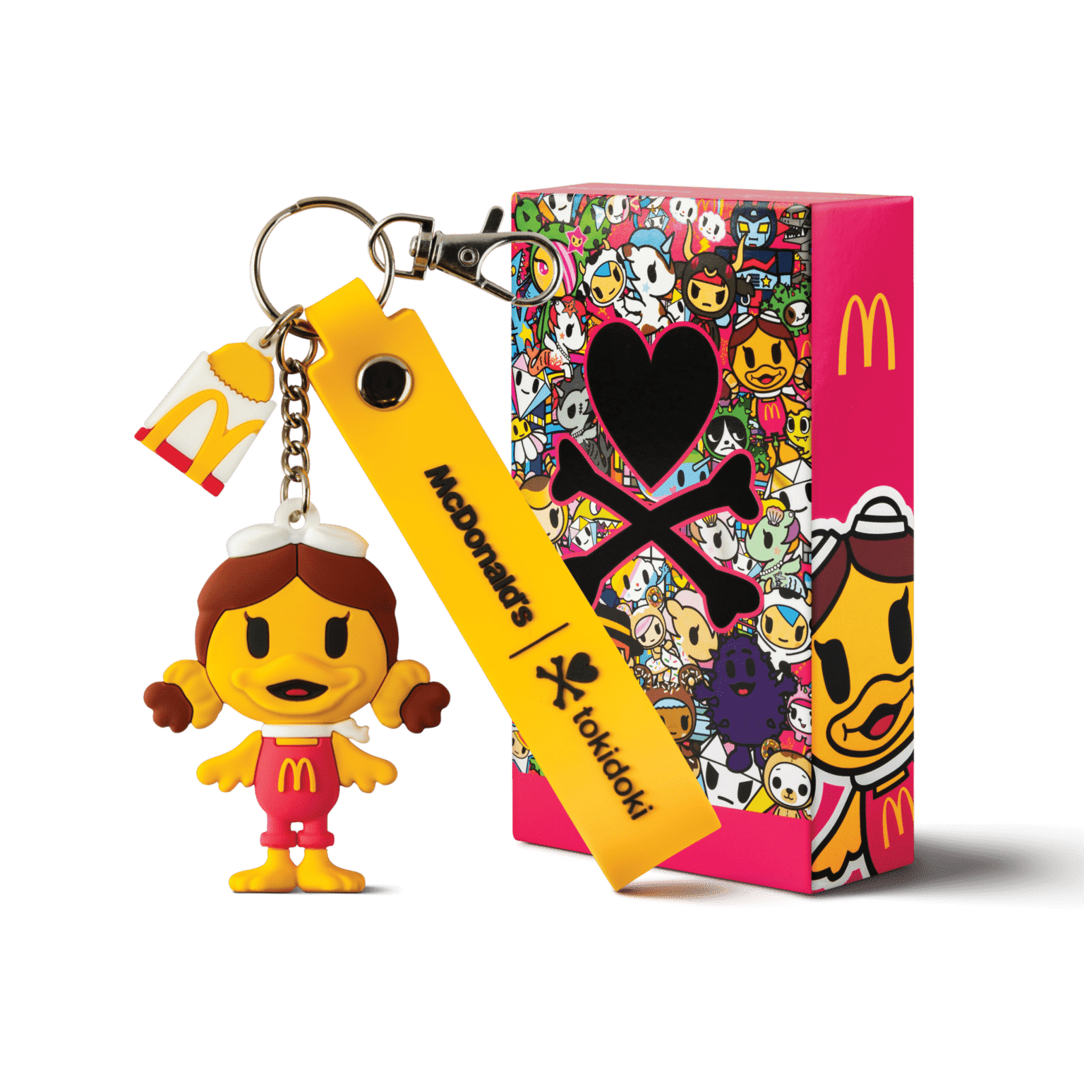 McDonald's Singapore collabs with tokidoki on 3 limited-edition charms