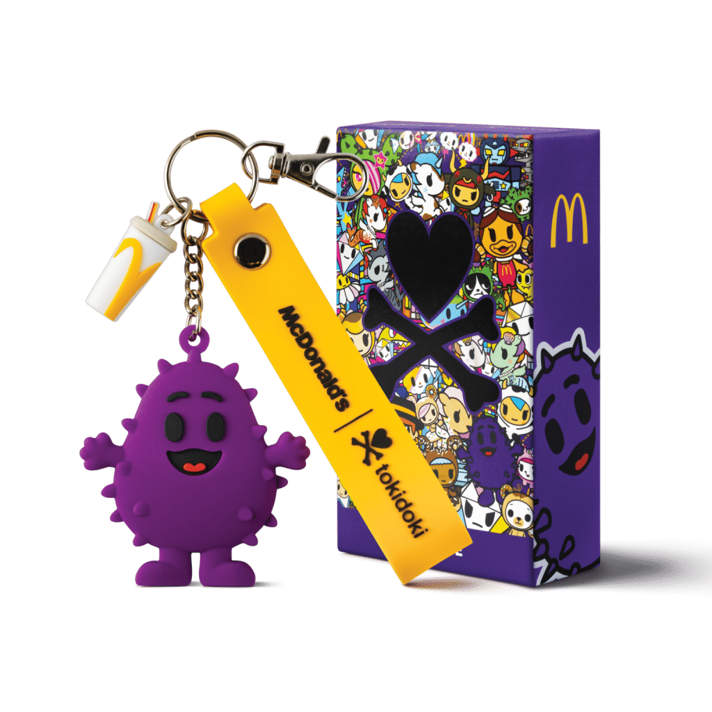 McDonald's Singapore collabs with tokidoki on 3 limited-edition charms