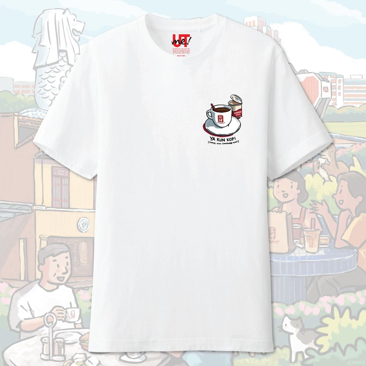 UNIQLO partners with Ya Kun for a UTme! T-shirt SG60 capsule collection