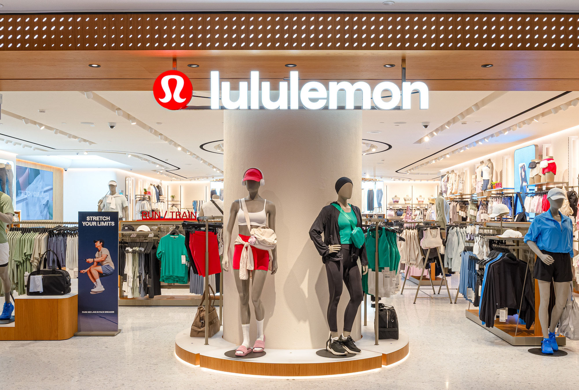 The new Lululemon Takashimaya store has an integrated yoga and pilates ...