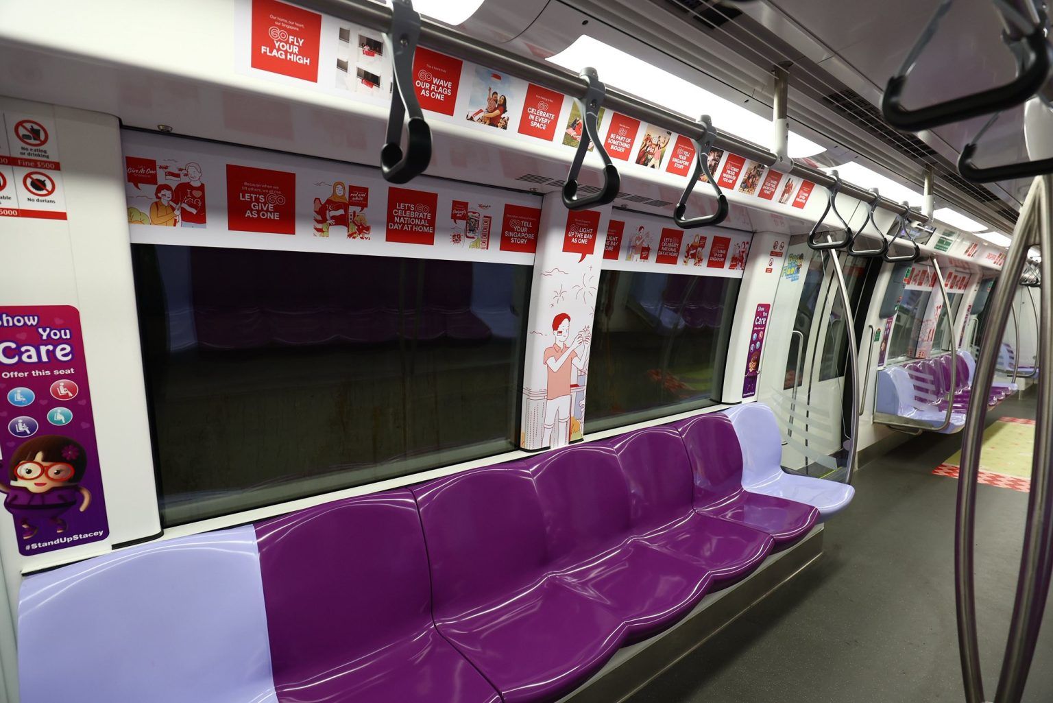 Singapore's buses and trains get patriotic makeovers for SG60 ...