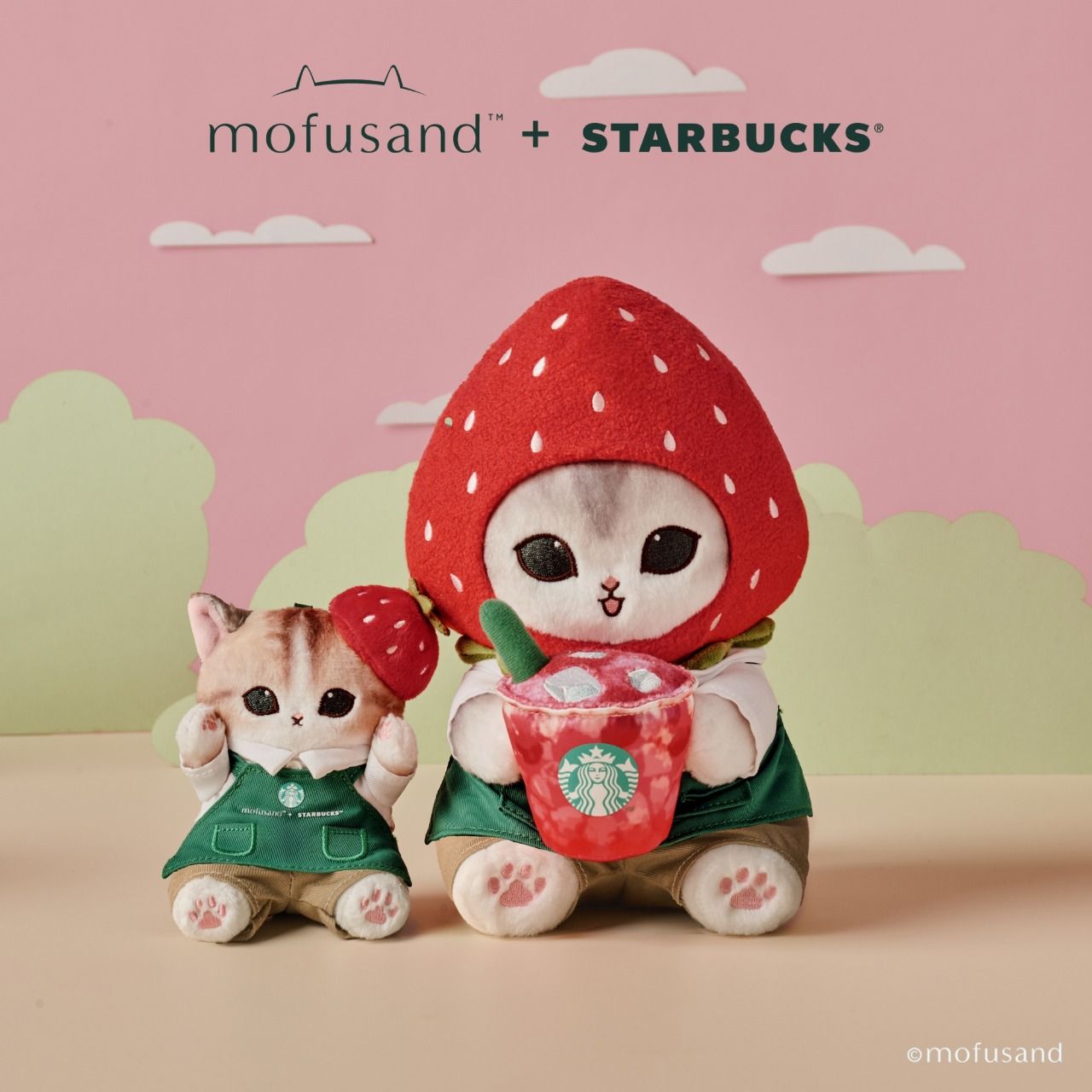 Starbucks x Mofusand Strawberry 2025 collaboration collection details