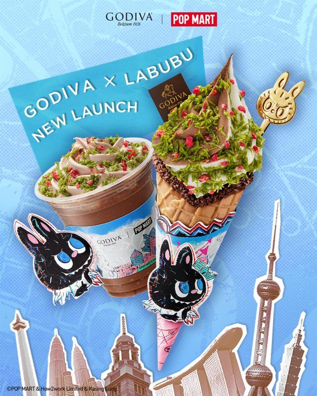 GODIVA x Labubu dessert collaboration is now in Singapore: Details within