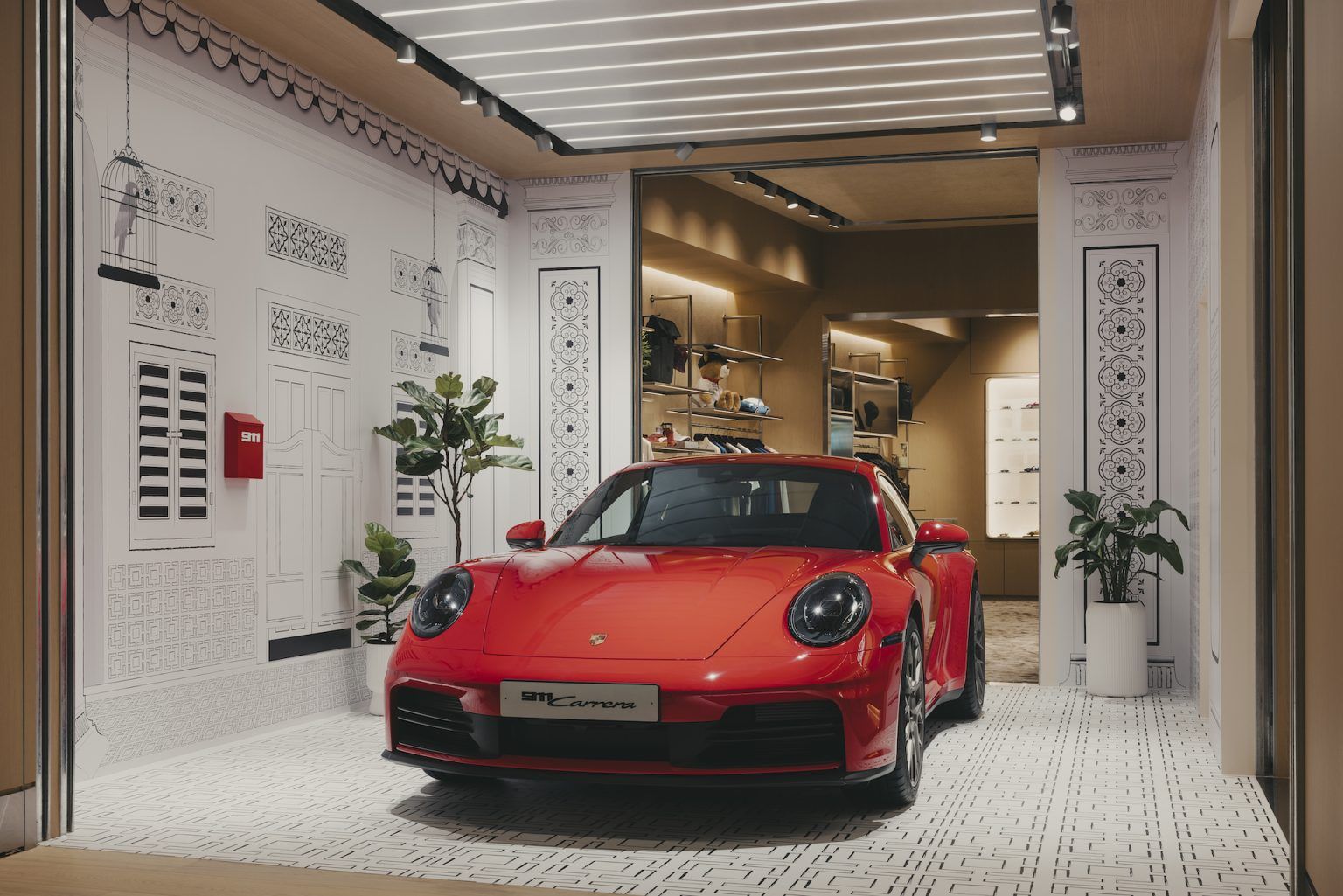 Porsche opens a new lifestyle space and cafe at Changi Jewel Singapore
